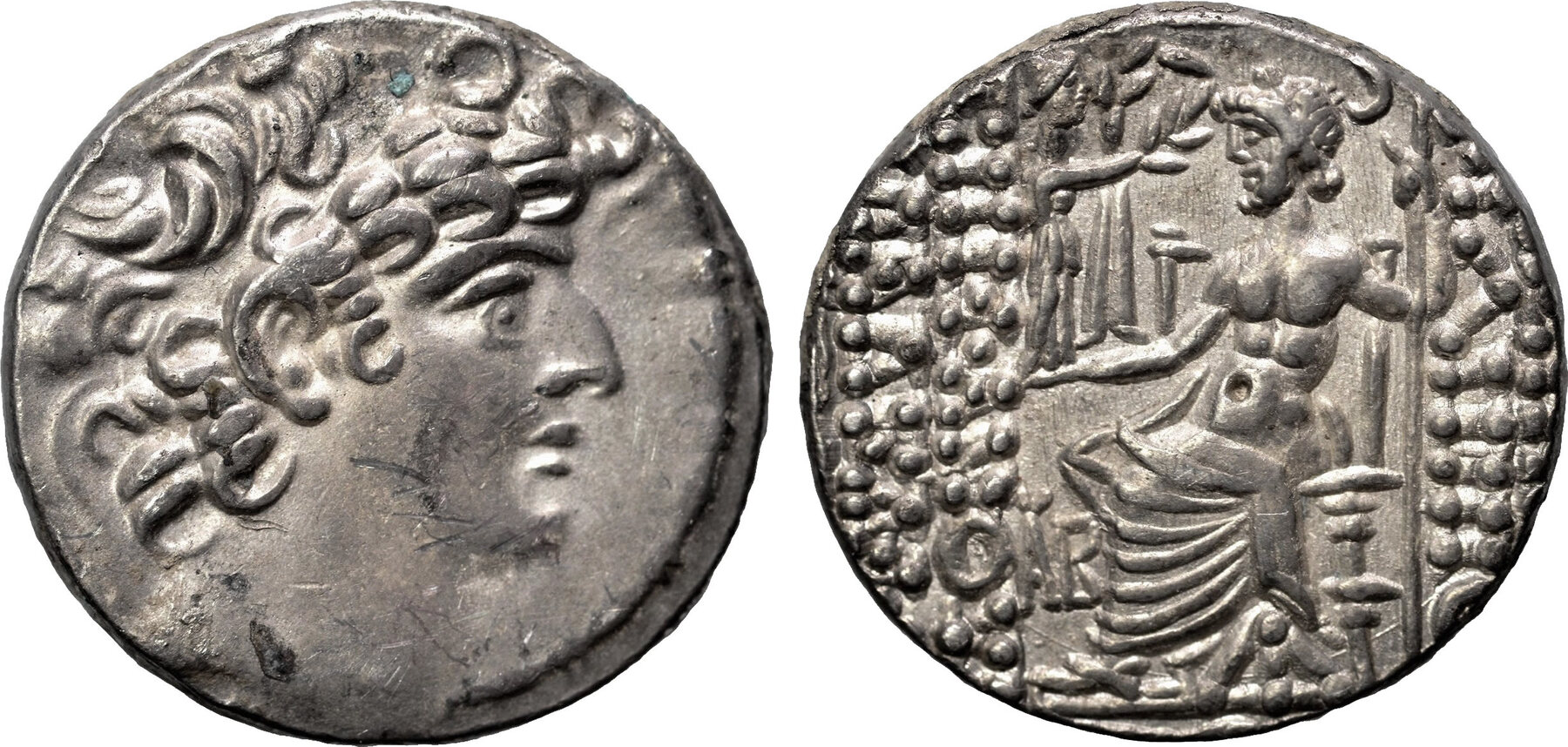 Roman Provincial AULUS GABINIUS with titles of Philippos Philadelphos ...