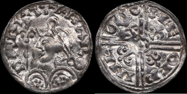 England / Oxford Penny Harold I (1035-1040), Fleur de Lis type ...