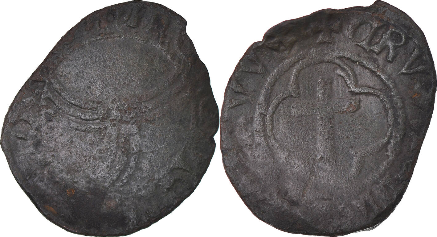 Scotland Threepenny Penny Coin, James III, European imitation VF(20-25 ...