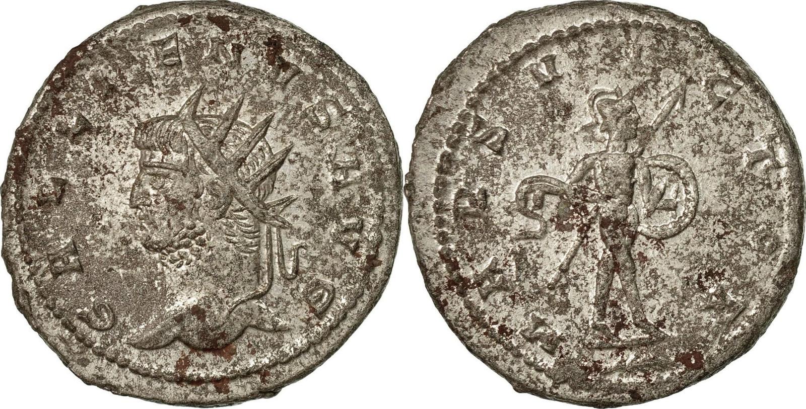 Antoninianus 265-268 Antioch Coin, Gallienus, Antioch, Billon, RIC:649 ...