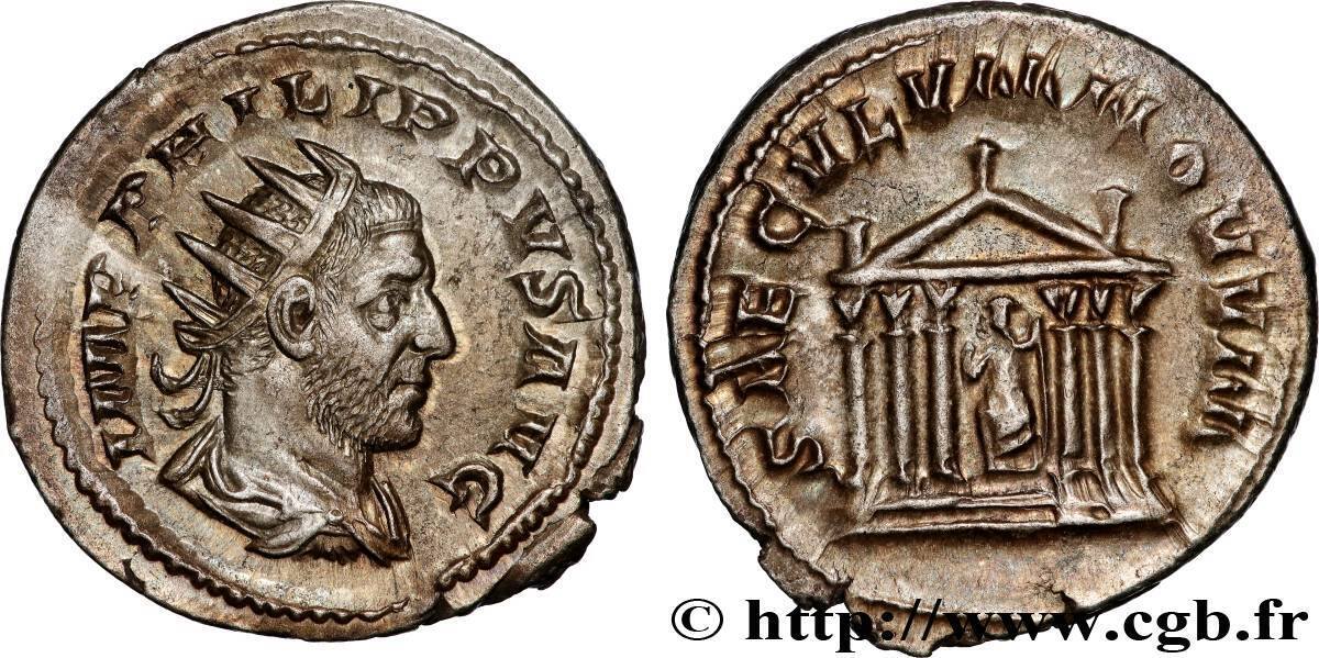 THE MILITARY CRISIS(235 AD to 284 AD) Antoninien PHILIPPUS Rome 249 (22 ...