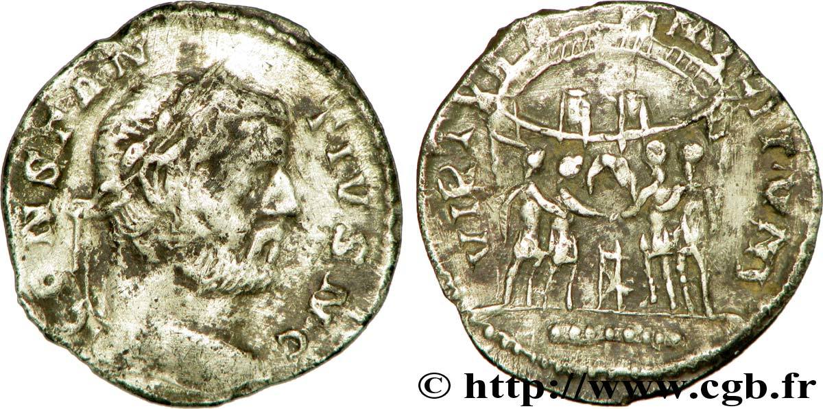 THE TETRARCHY(284 AD to 337 AD) Argenteus CONSTANTIUS I Trèves 298-299 ...