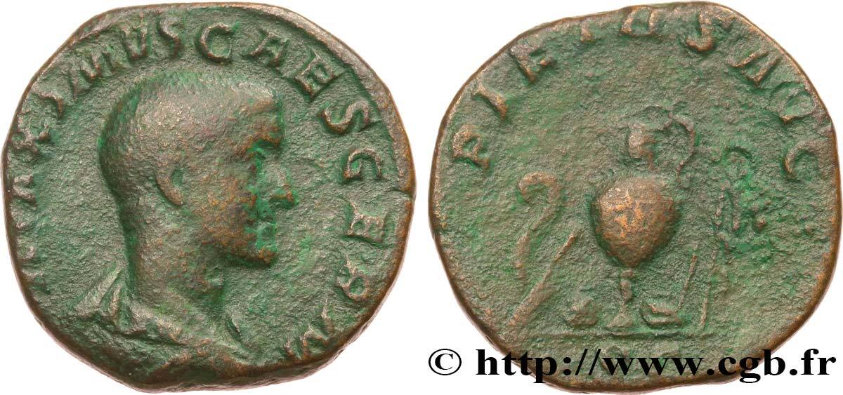 THE MILITARY CRISIS(235 AD to 284 AD) Sesterce MAXIMUS CAESAR Rome 236 ...