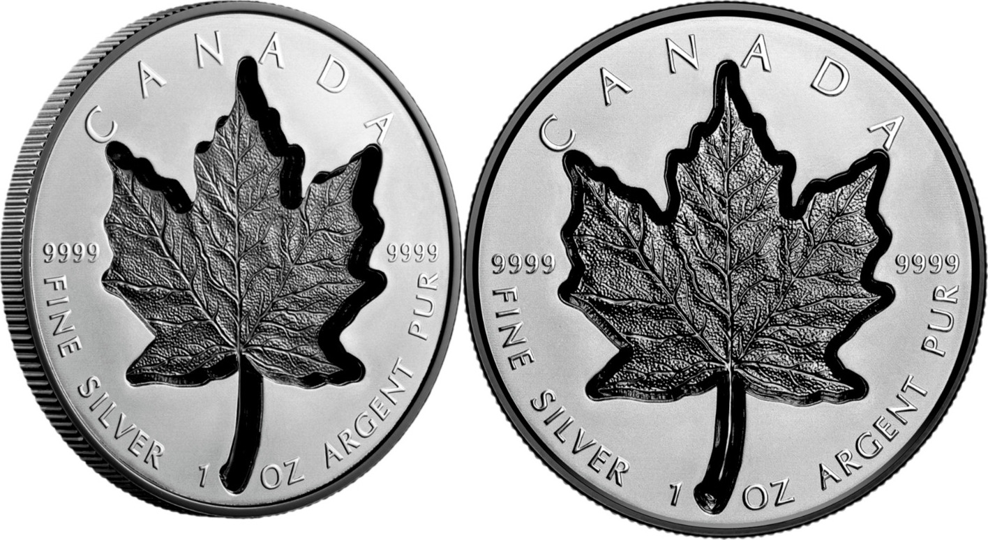 Canada Coins Canada 2023 20$ SUPER INCUSE SILVER MAPLE LEAF SML Rhodium ...