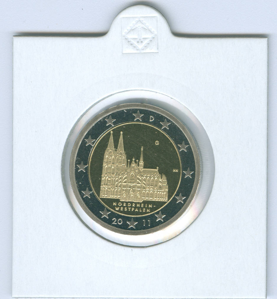 Bundesrepublik Deutschland 2 Euro 2011 J Kölner Dom Proof | MA-Shops