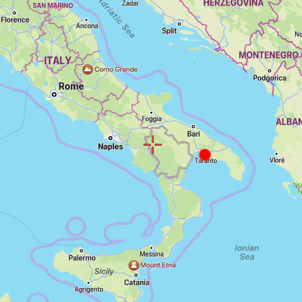 Ancient Greece 281-272 BC Tarentum AR Nomos Calabria, Tarentum, 281-272 ...