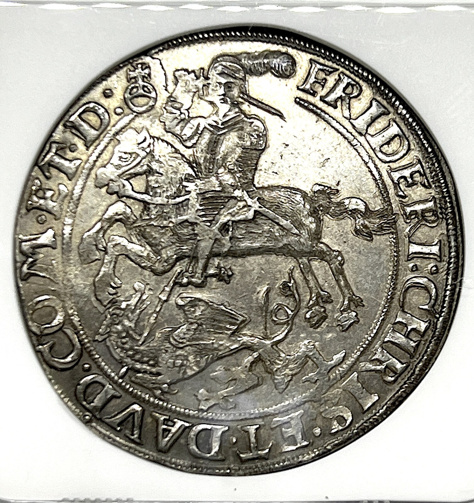 GERMANY 1625 AK German States Mansfeld-Hinterort 1625 Taler Coin Thaler ...