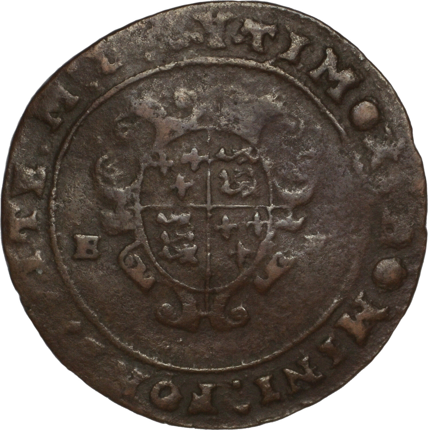 ENGLAND Æ 'Contemporary Forgery' Shilling (c. 1551) Edward VI GF/AVF ...