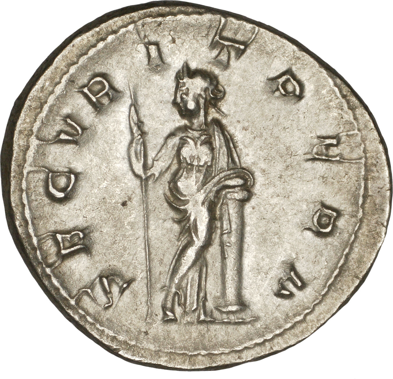 ROMAN EMPIRE AR Antoninianus 243-244 AD Gordianus III EF | MA-Shops