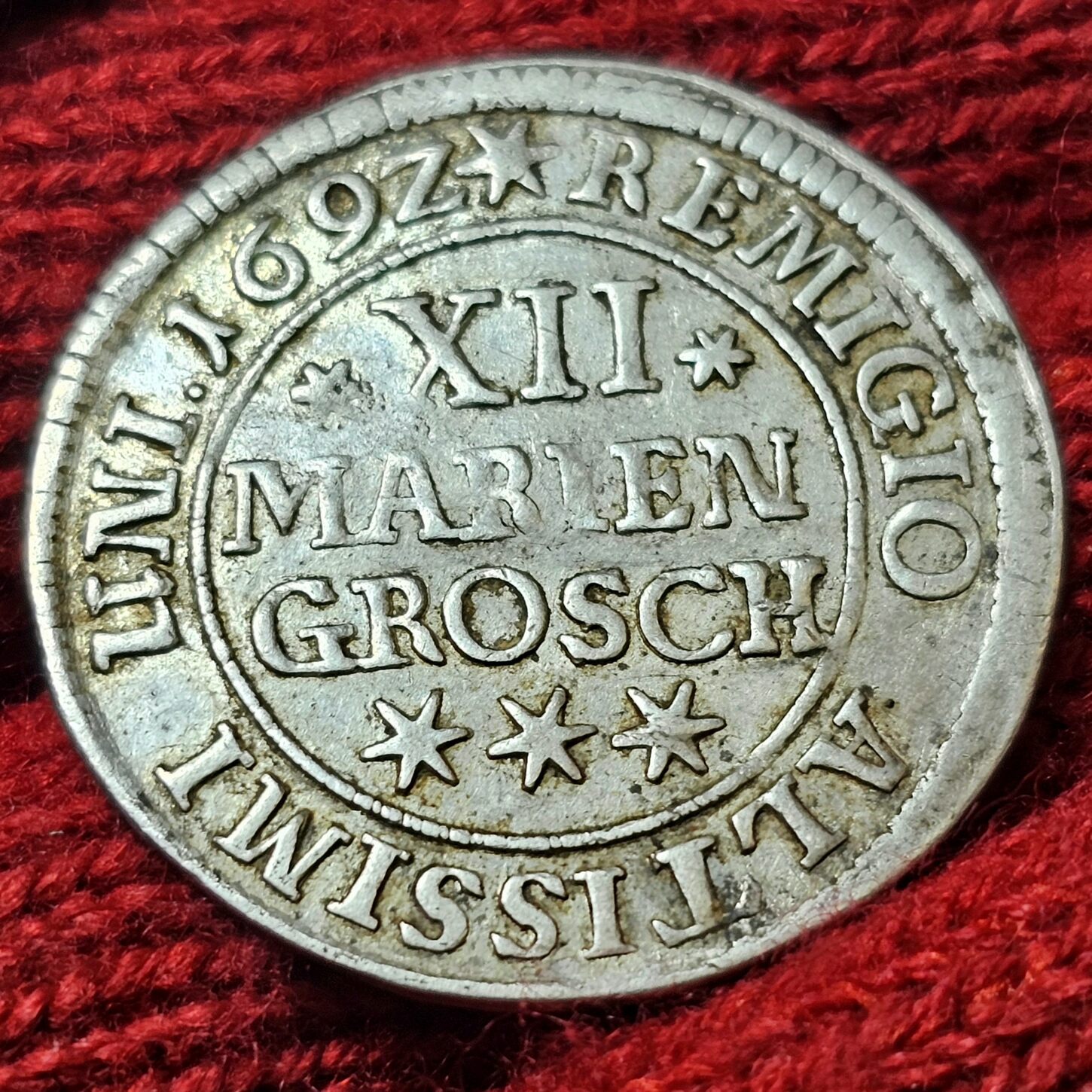 Brunswick Braunschweig Wolfenbüttel 12 Mariengroschen 1/3 Taler Wild ...