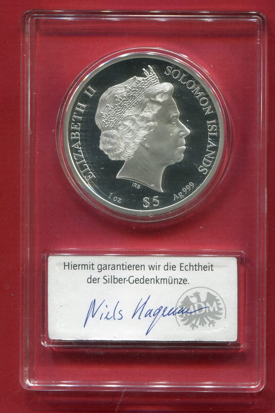 Salomon-Inseln Solomon Islands 5 Dollars Silber Unze Ounce 2020 Die ...