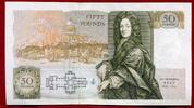 England 50 Pounds 1981-88 Sir Christopher Wren USA UNC | MA-Shops
