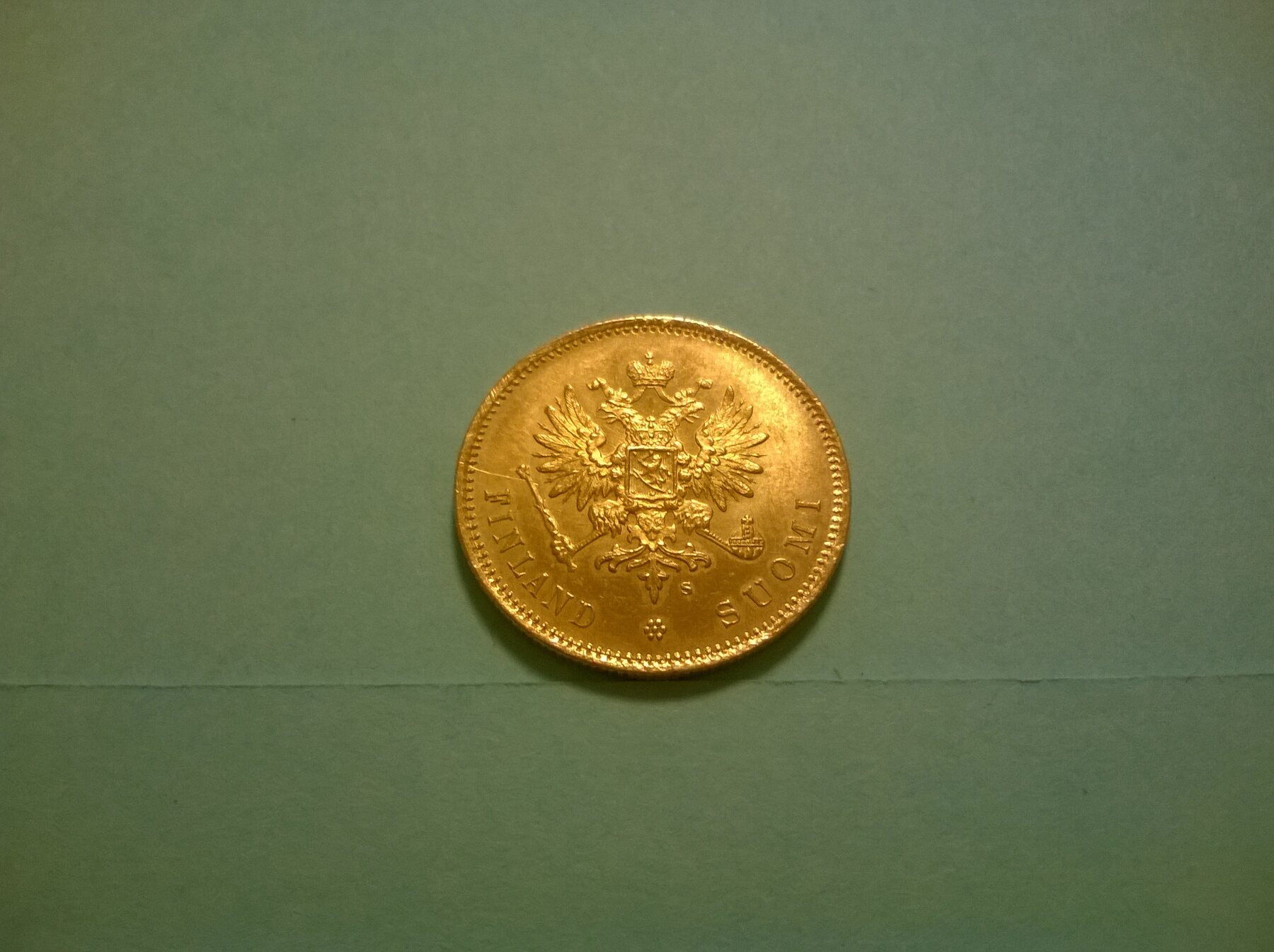 Finland, Finnland Finnish gold coin 20 markkaa 1913. Quite good quality ...