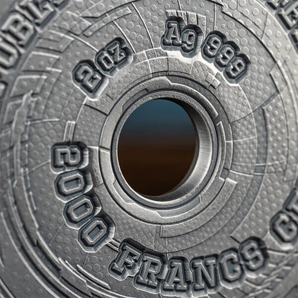 Cameroon 2023 Big Brother Is Watching You 2 oz Antique finish Silver ...